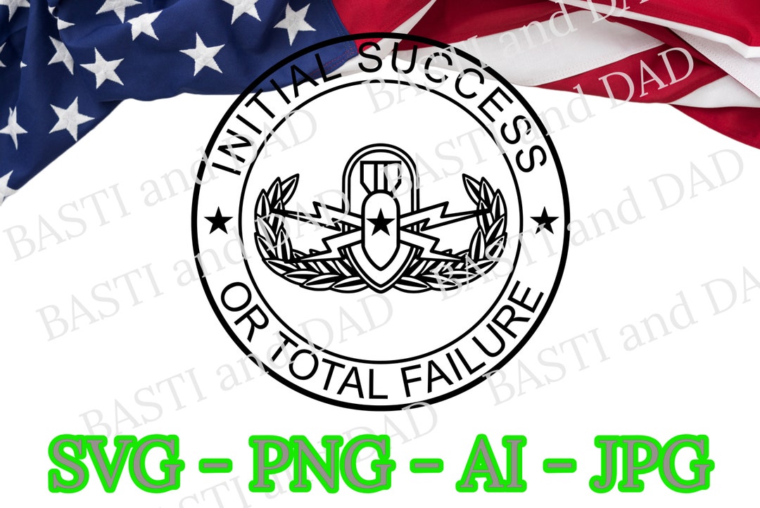 US Military Senior EOD Crab Badge, Svg, PNG, Ai and Jpeg Explosive ...