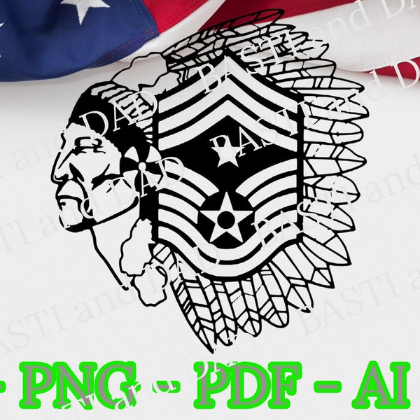 Air Force Cmsgt Svg - Etsy