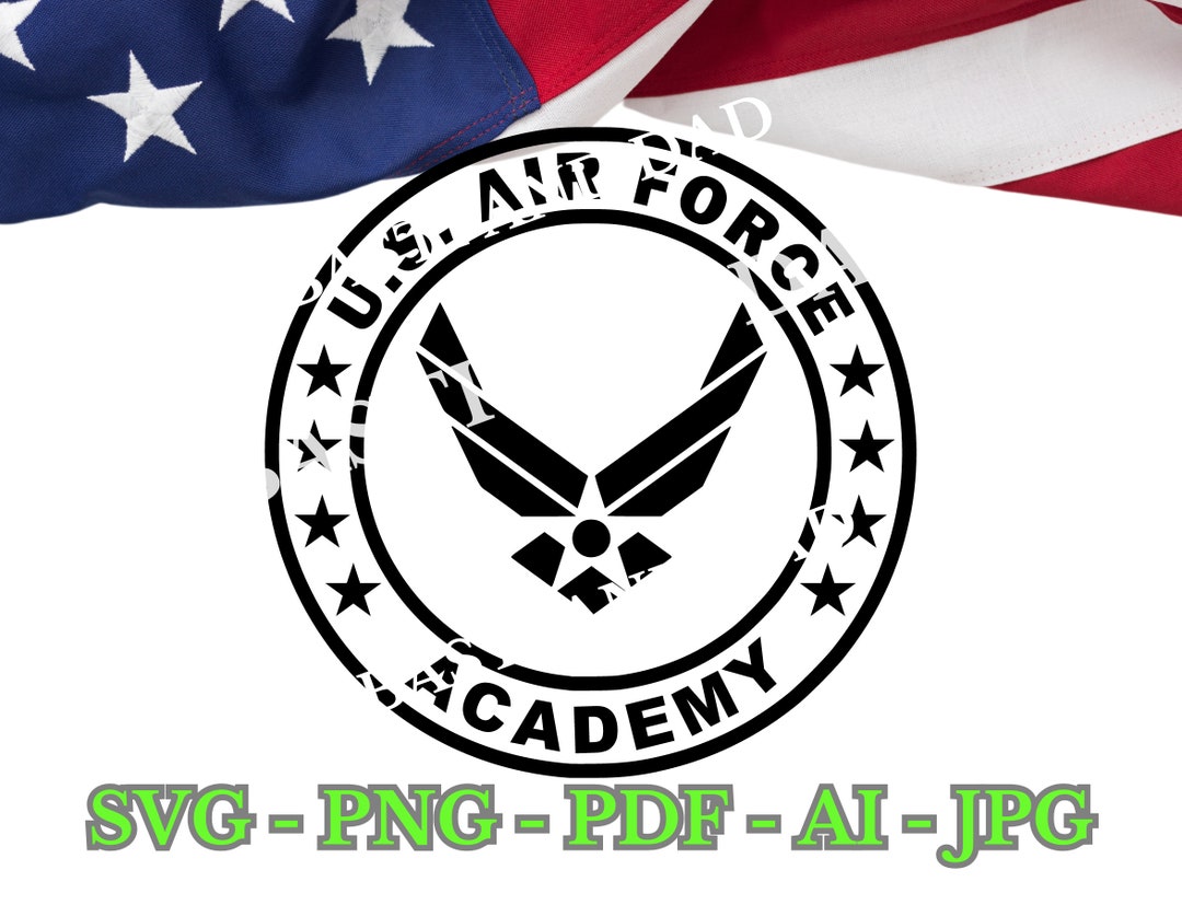 US Air Force Academy SVG, Png, Ai and Jpeg, USAF School File, Air Force ...