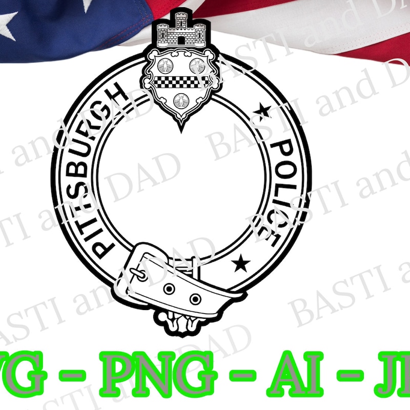 Police Badge Svg - Etsy