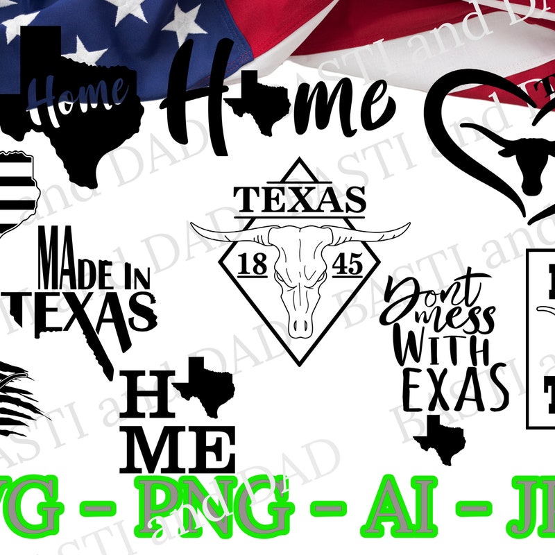 Texas Svg File - Etsy