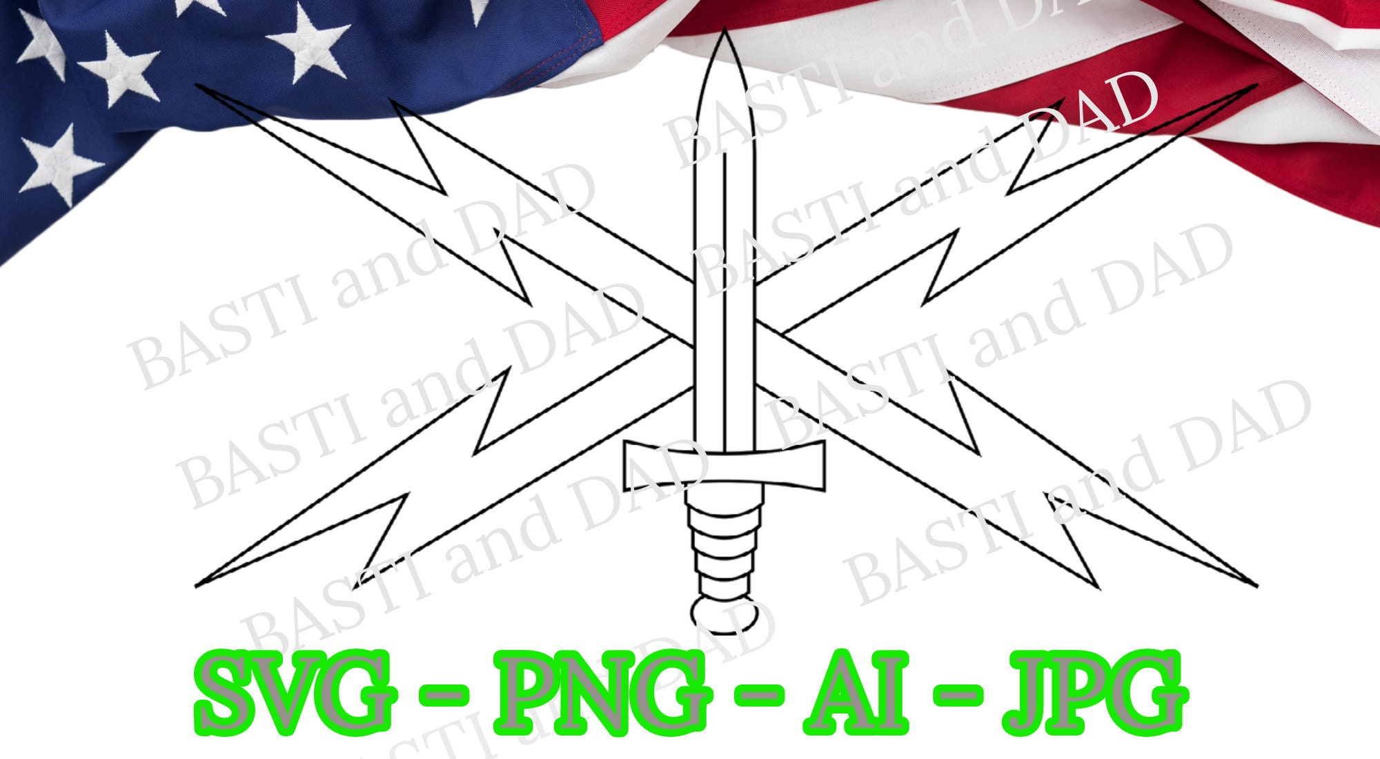 US Army Cyber Corps Branch Insignia Svg Cyber Corps Mos US - Etsy