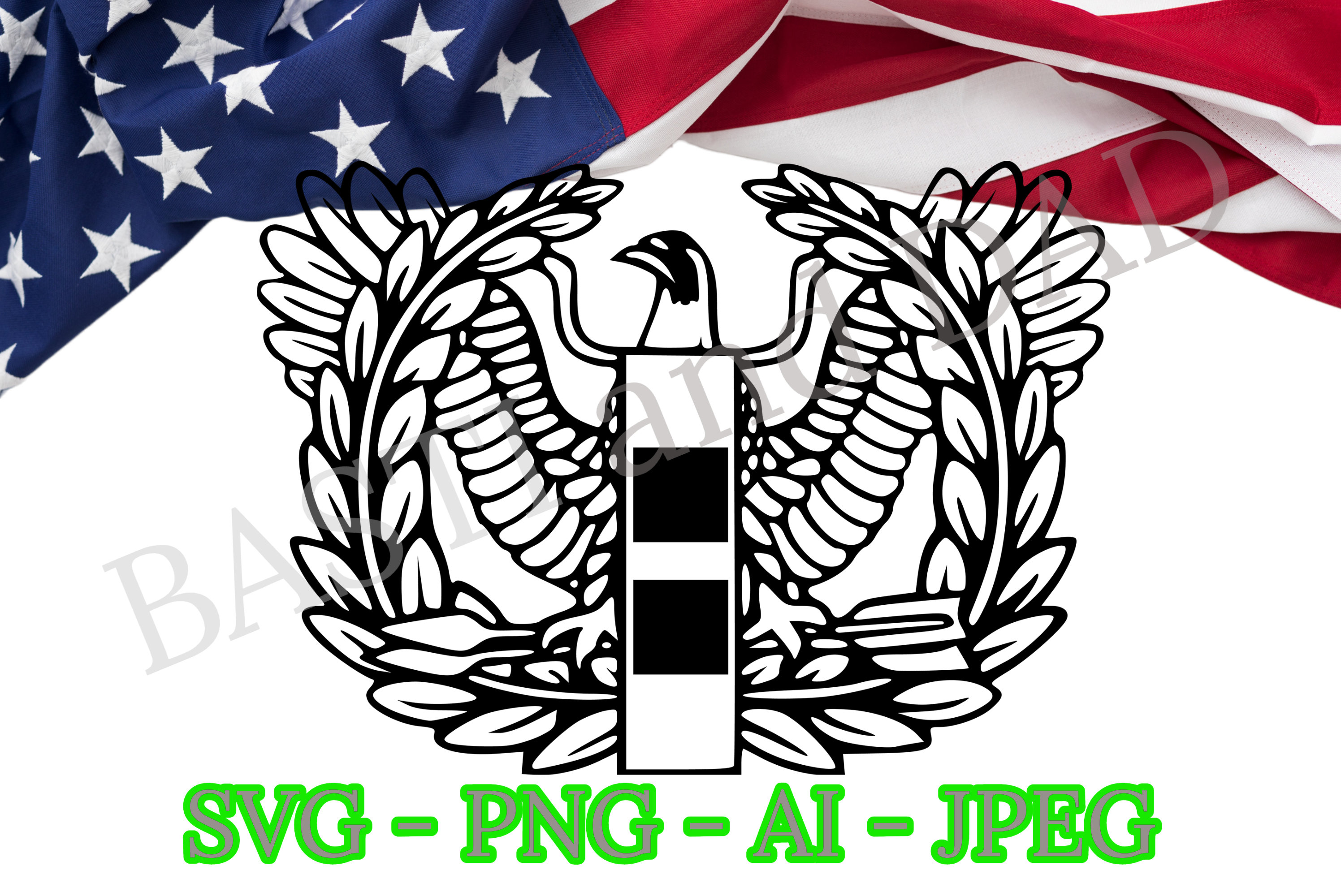 US Army Warrant Officer Rising Eagle Logo SVG PNG Ai and - Etsy Israel