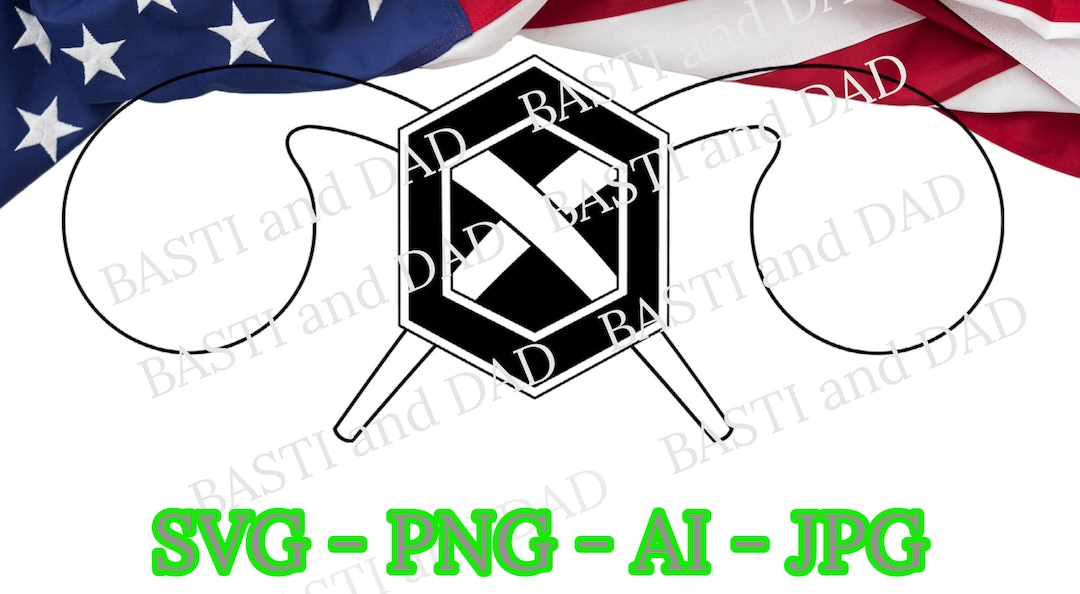 US Army Chemical Corps Insignia SVG, PNG, Ai and Jpeg, We Rule the ...