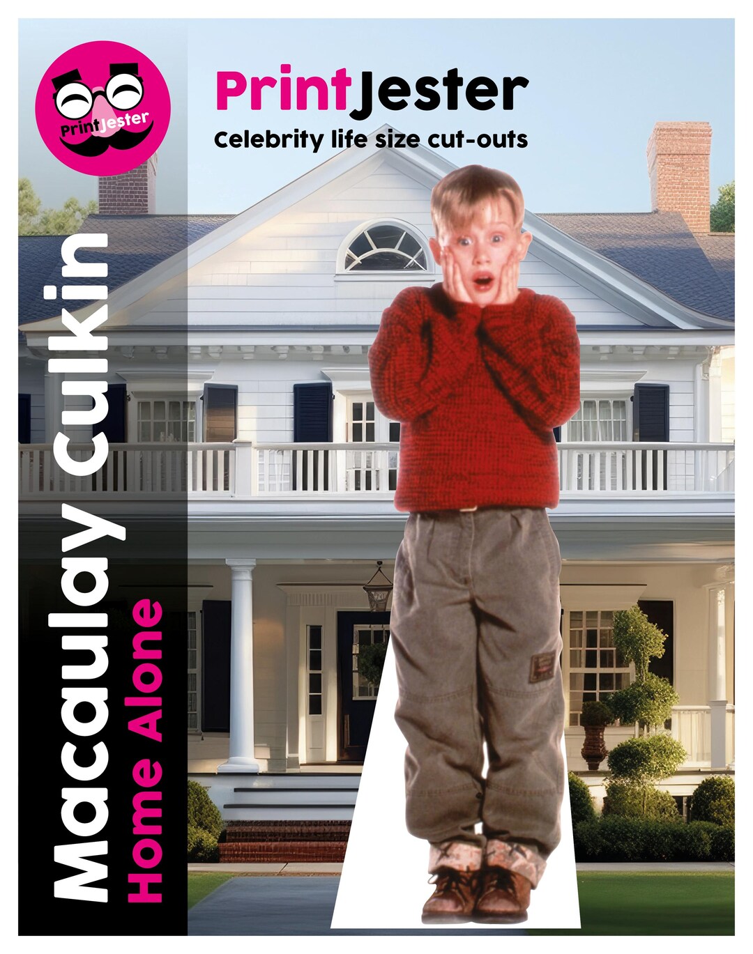 Macaulay Culkin - Home Alone - Life Size Cut-out - Etsy UK