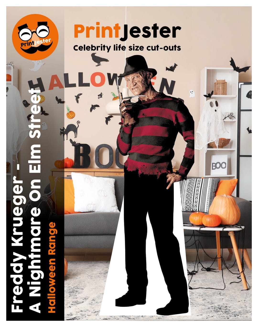 Freddy Krueger - Life Size Cut-out - Etsy