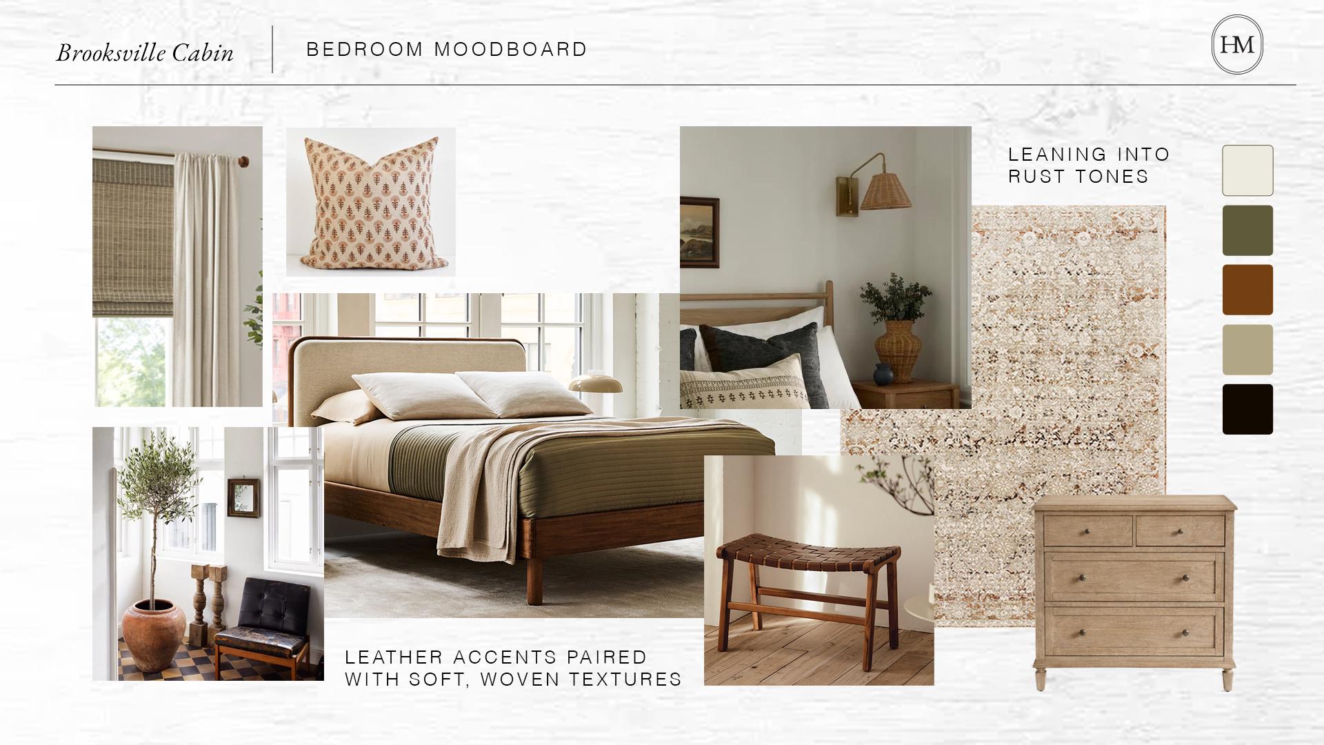 Custom Mood Board | Transitional Bedroom | Interior Design | Virtual Design | Traditional ...