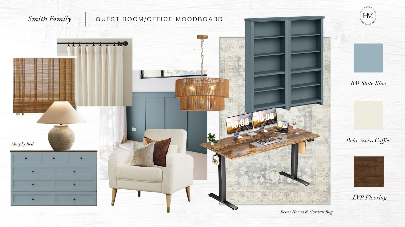 Custom Mood Board | Office Design | Bedroom Design | Interior Design ...
