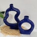 Set of Abstract Handmade Ceramic Vases | Creative Home Decor | Set of 2 ...
