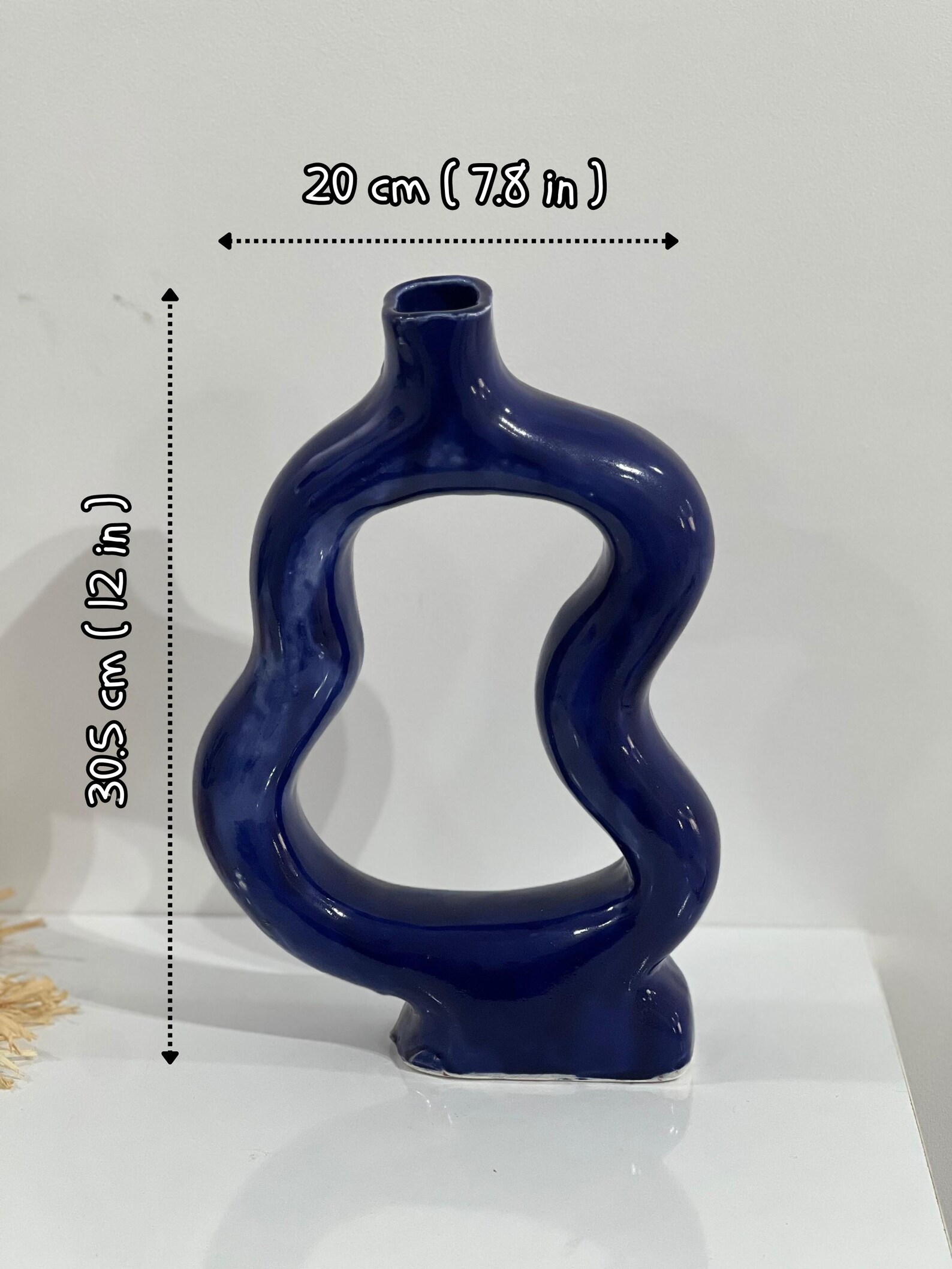 Set of Abstract Handmade Ceramic Vases | Creative Home Decor | Set of 2 ...