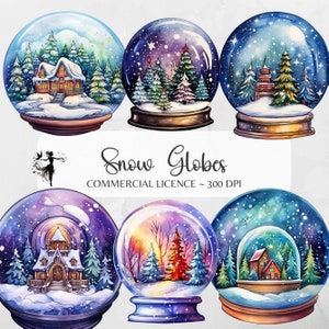Snow Globe PNG Snowglobe PNG Snow Globe Clipart Christmas Snow Globe ...