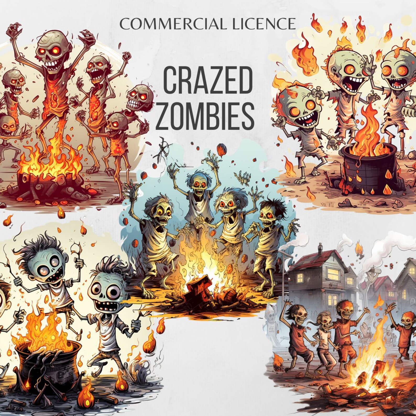 Halloween Zombie Clipart Halloween PNG Halloween Clipart Zombie Sign ...