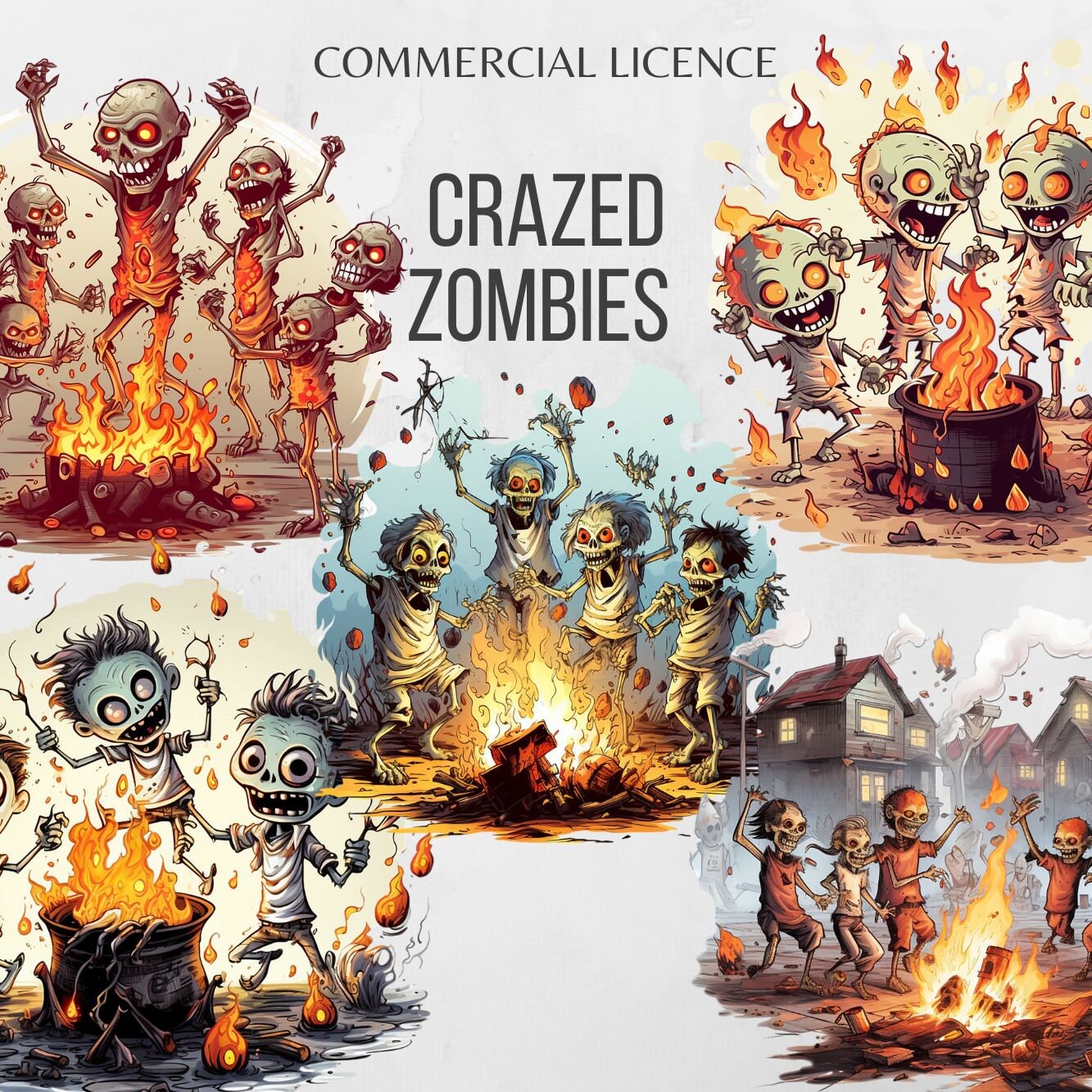 Halloween Zombie Clipart Halloween PNG Halloween Clipart Zombie Sign ...
