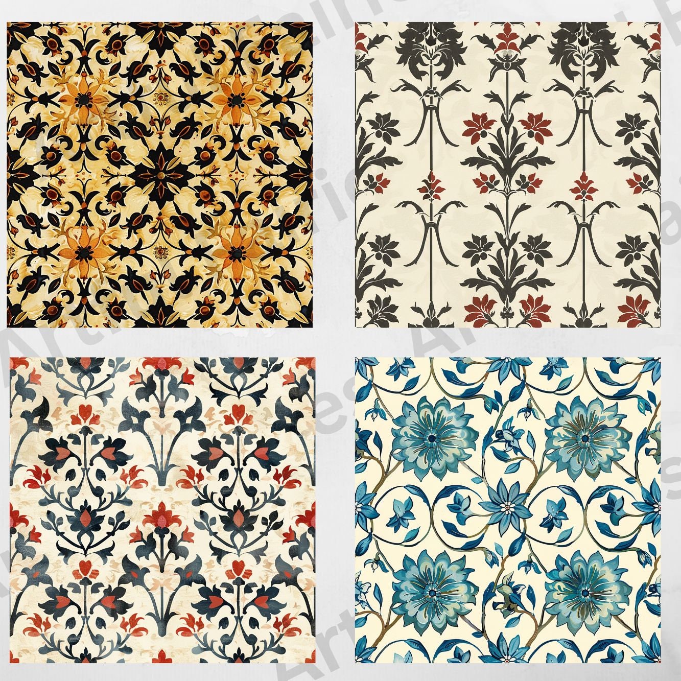 Digital Florentia Paper Digital Florentine Paper Craft Vintage ...