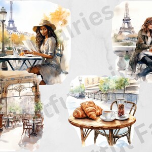 Paris Cafe Clipart Paris Clipart Coffee Clipart Coffee Shop Clipart ...