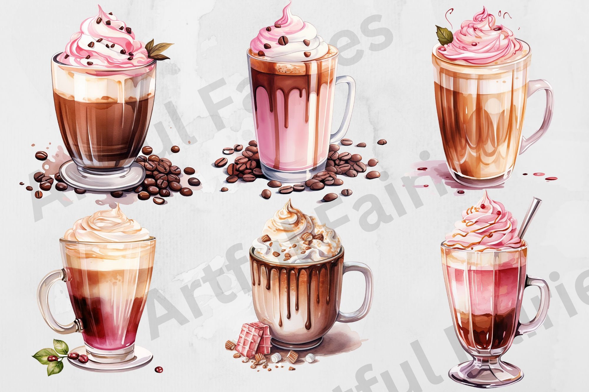 Hot Chocolate Clipart Hot Cocoa Clipart Hot Chocolate PNG Hot - Etsy
