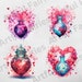 Valentine Love Potion Clipart Valentine Clipart Witchy Clipart ...
