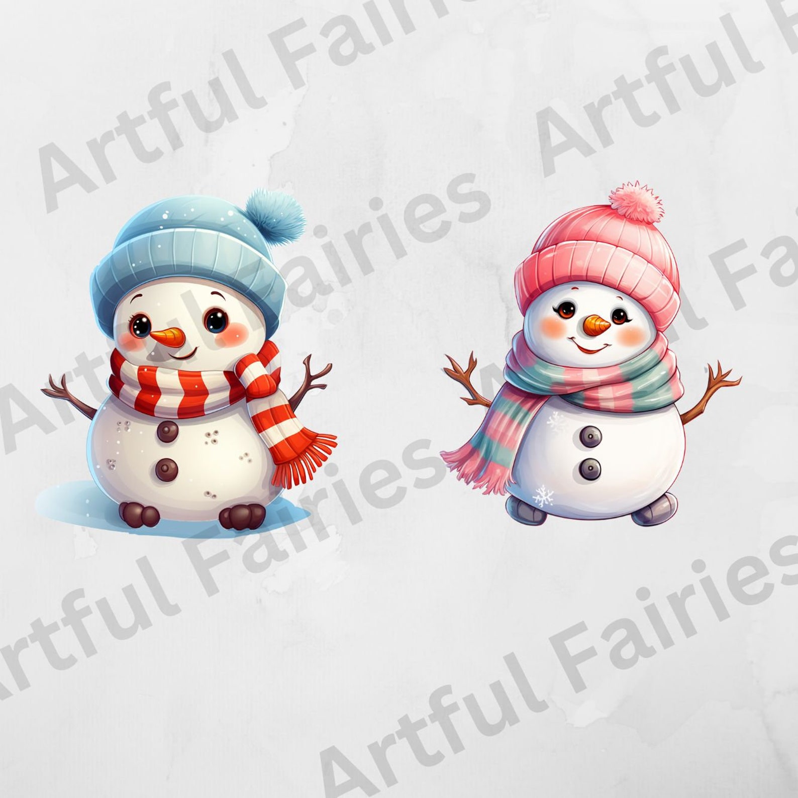 Cute Snowman Clipart Snowman PNG Christmas Clipart Christmas Png ...