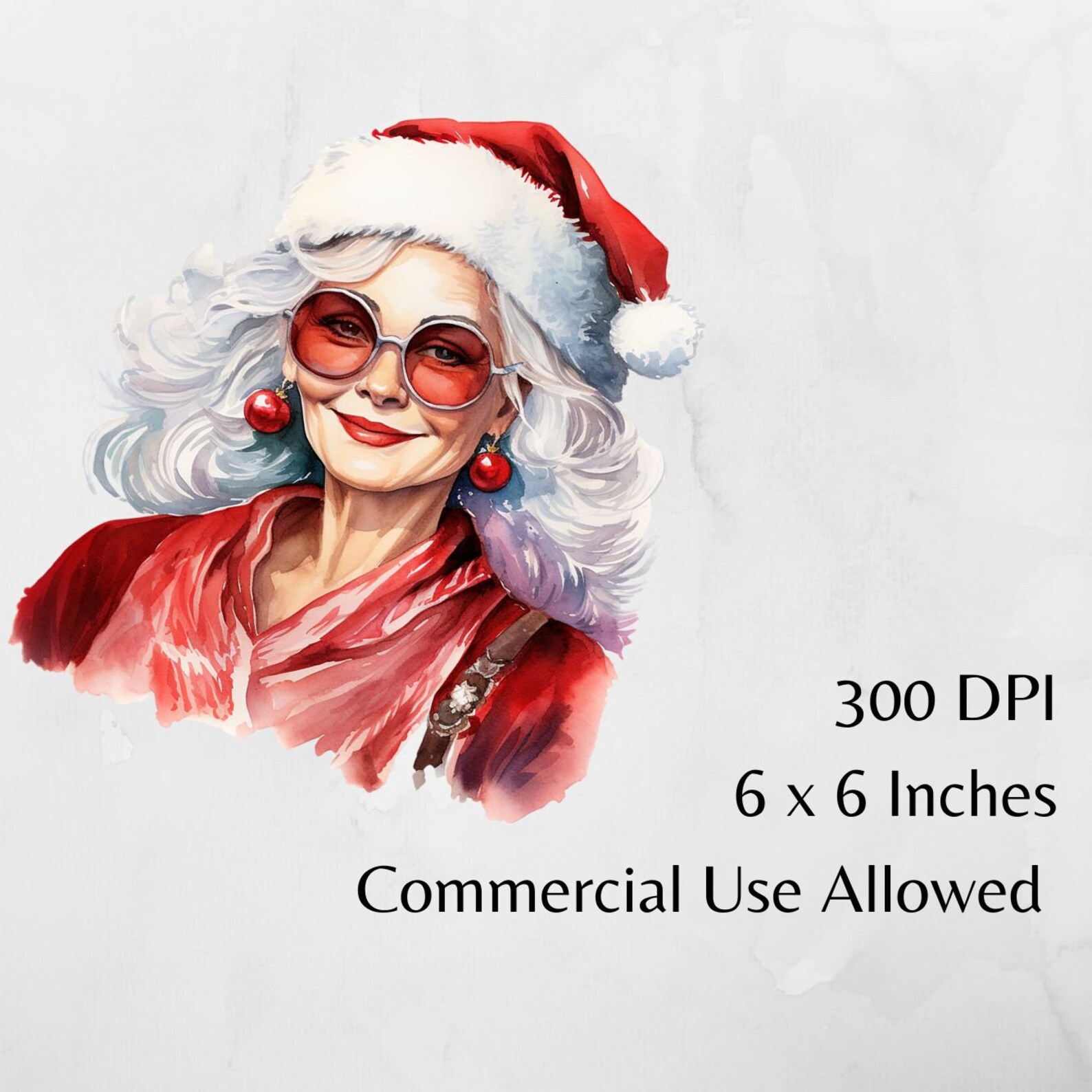 Retro Mrs Claus Clipart Mrs Claus PNG Retro Clipart Mrs Santa Claus ...