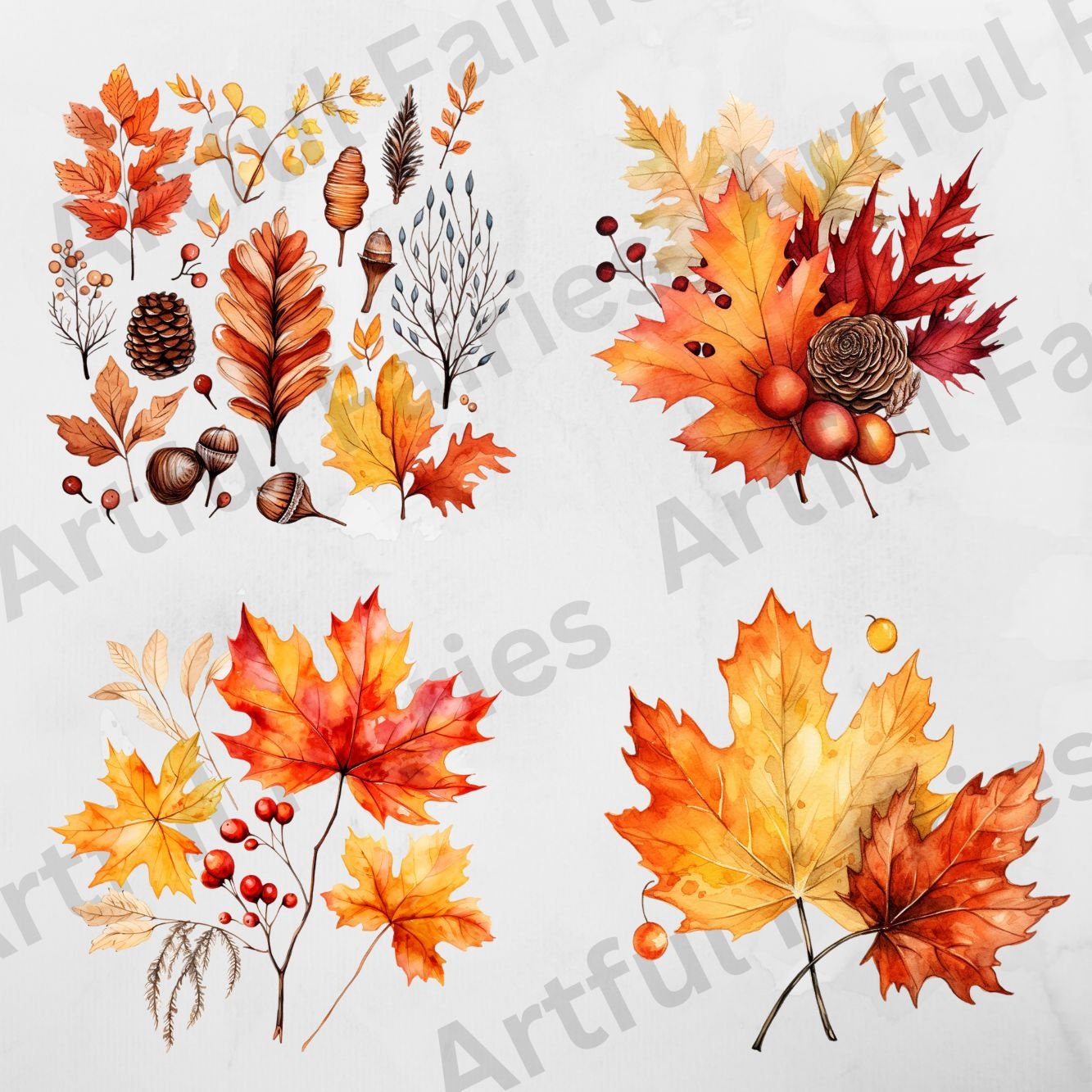 Fall Border PNG Fall Border Clipart Pumpkin Border Fall - Etsy