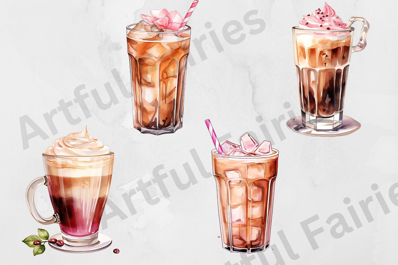 Coffee Clipart Iced Coffee PNG Coffee Cup Clipart Coffee PNG Coffee ...