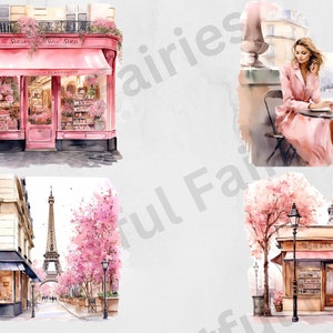 Paris Clipart Paris Cafe Clipart Bakery Clipart Paris Cafe PNG Paris ...