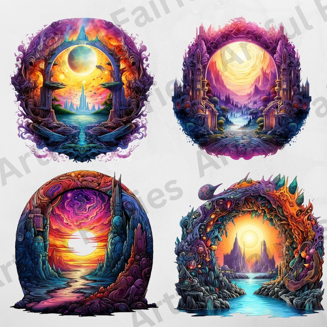 Magic Portal PNG Fantasy Clipart Fantasy Art Junk Journal Magical ...