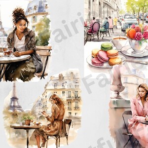 Paris Cafe Clipart Paris Clipart Coffee Clipart Coffee Shop Clipart ...