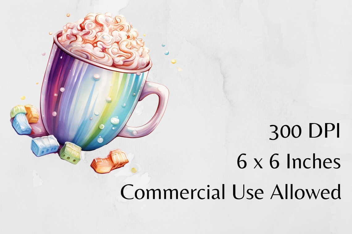 Hot Chocolate Clipart Hot Cocoa Clipart Hot Chocolate PNG Hot - Etsy