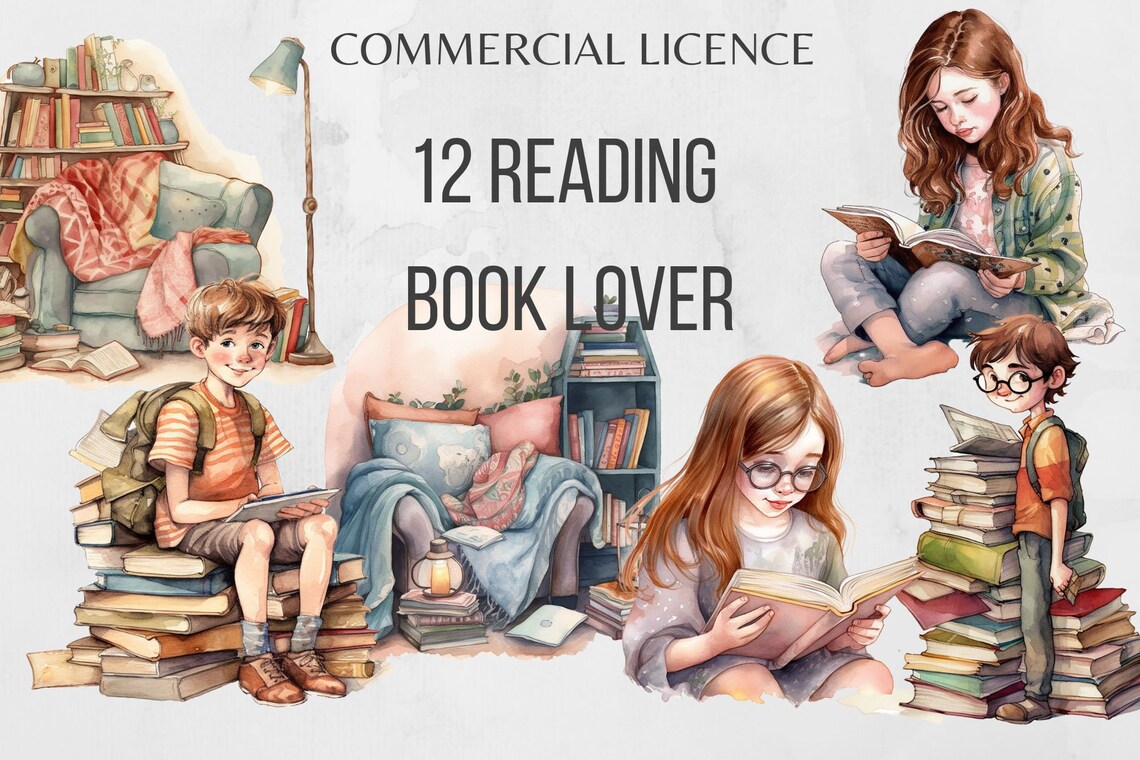 Reading Clipart Book Clipart Books Clipart Bookworm Clipart Reading PNG ...