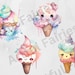 Kawaii Clipart Ice Cream Clipart Candy Clipart Cute Ice Cream Clip Art ...