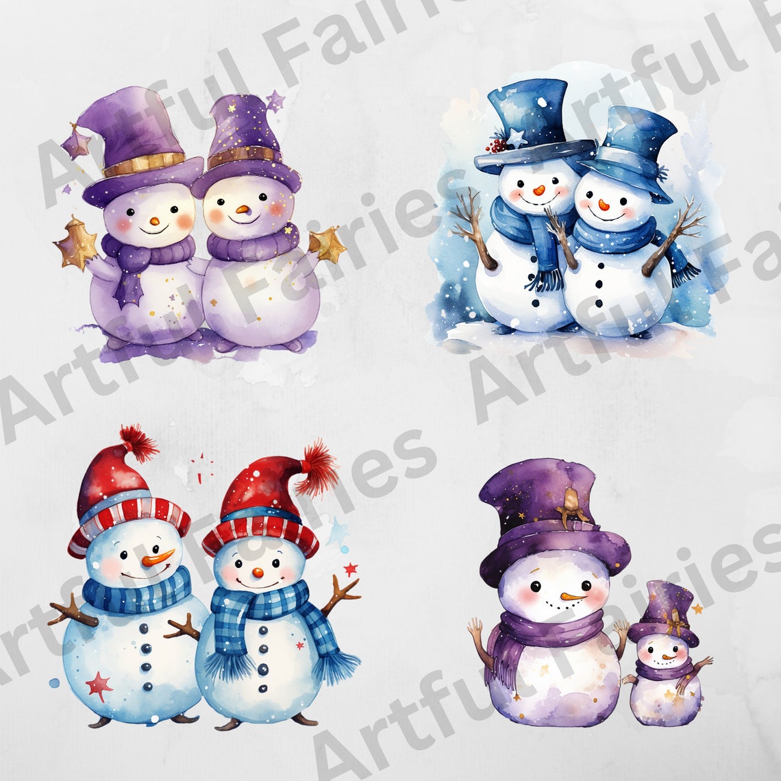 Magical Snowman Clipart Snowman PNG Christmas Clipart Christmas Png ...
