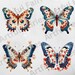 Butterfly Clipart Boho Butterfly PNG Butterflies PNG Boho Butterfly ...