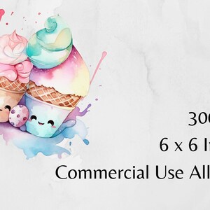 Kawaii Clipart Ice Cream Clipart Candy Clipart Cute Ice Cream Clip Art ...