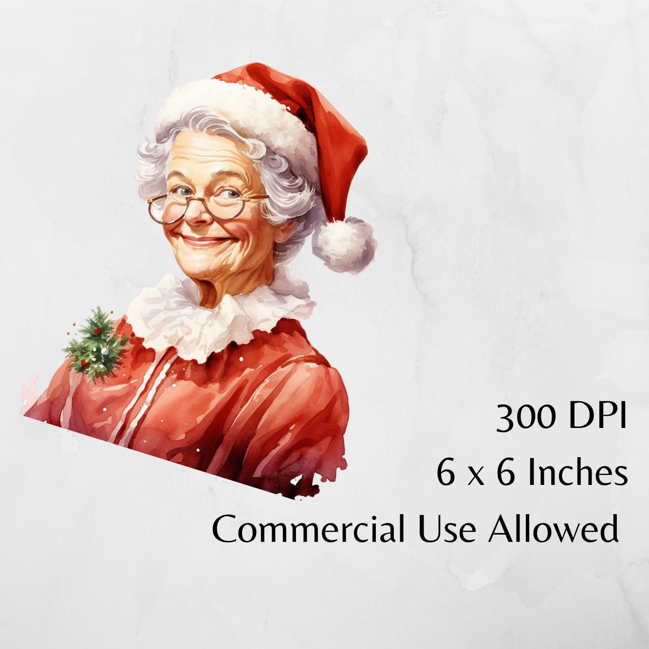 Mrs Claus Clipart Mrs Claus PNG Mrs Santa Claus Mama Claus Christmas ...