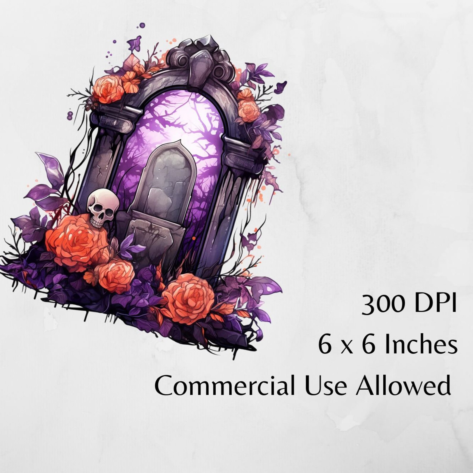 Halloween Tombstone Clipart Halloween PNG Halloween Clipart - Etsy