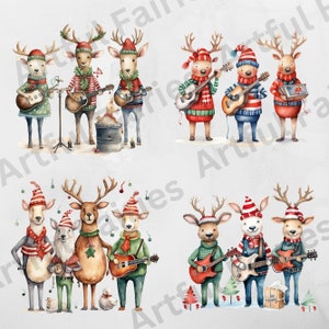 Funny Christmas PNG Watercolor Christmas PNG Christmas Clipart - Etsy