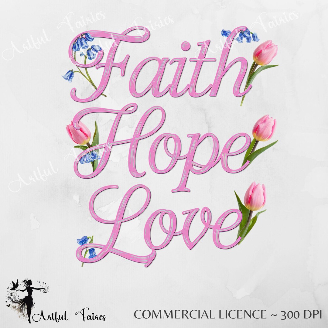 Faith Hope Love PNG Designs Faith Based Religious Clipart Christianity ...