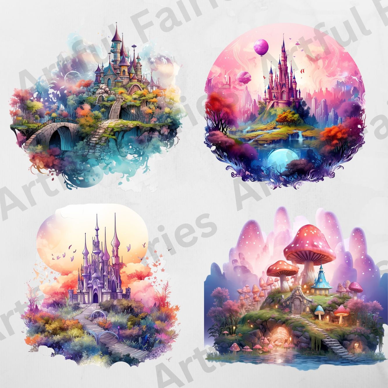 Magical Kingdom PNG Magic Kingdom PNG Fantasy Clipart Castle Clipart ...