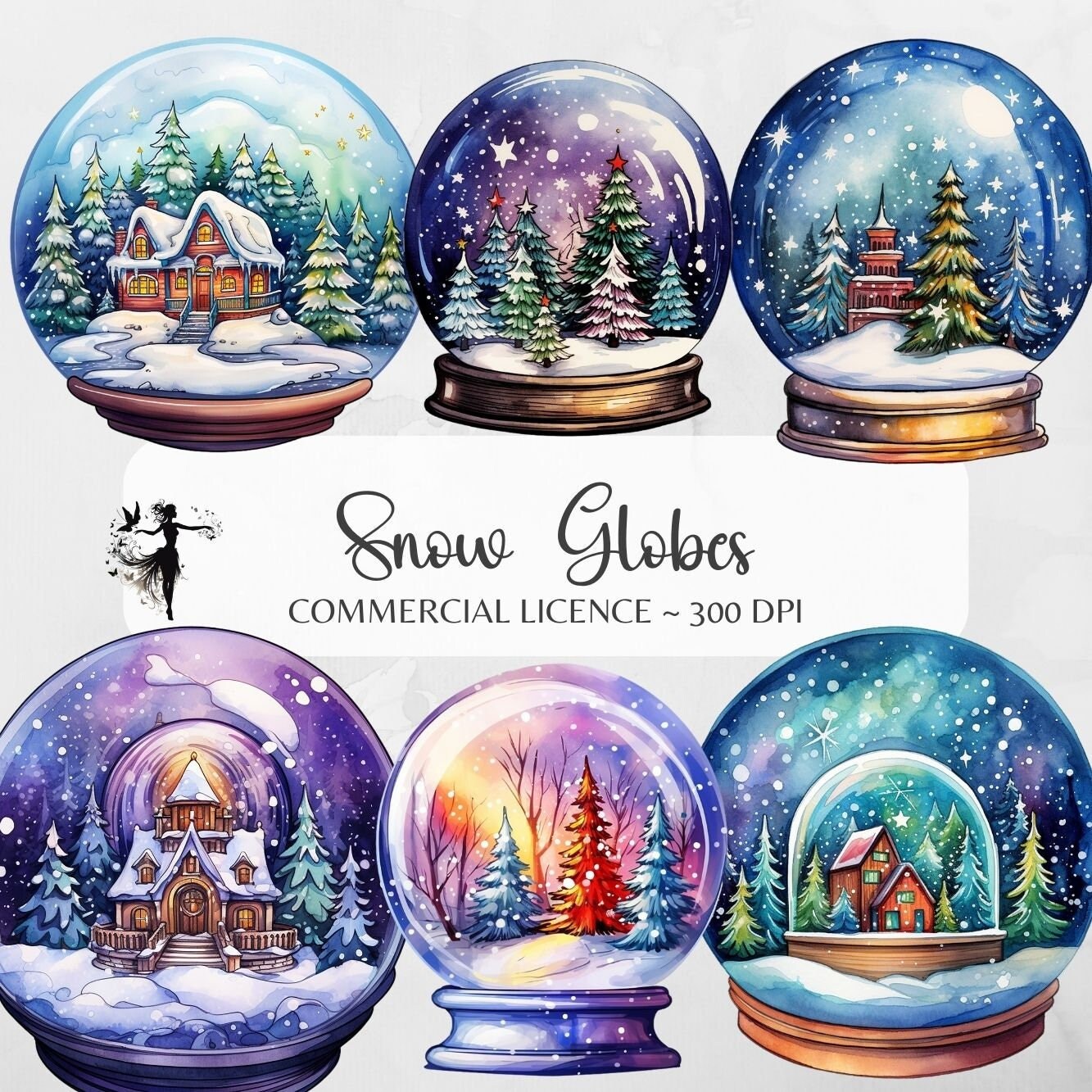 Snow Globe PNG Snowglobe PNG Snow Globe Clipart Christmas Snow Globe ...