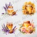 Watercolor Honey Clipart Honey Bee PNG Bee PNG Bee Clipart Honey ...