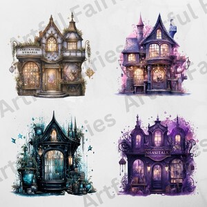 Magical Shop Clipart Fantasy Clipart Witchy PNG Fairy Clipart Fantasy ...
