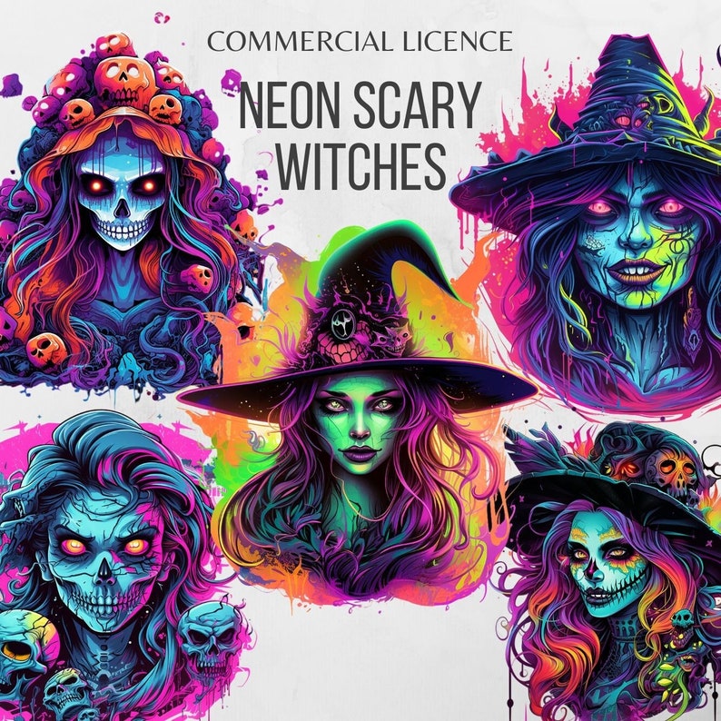 Witch Clipart Witch PNG Witchy Clipart Halloween Clipart - Etsy