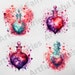 Valentine Love Potion Clipart Valentine Clipart Witchy Clipart ...