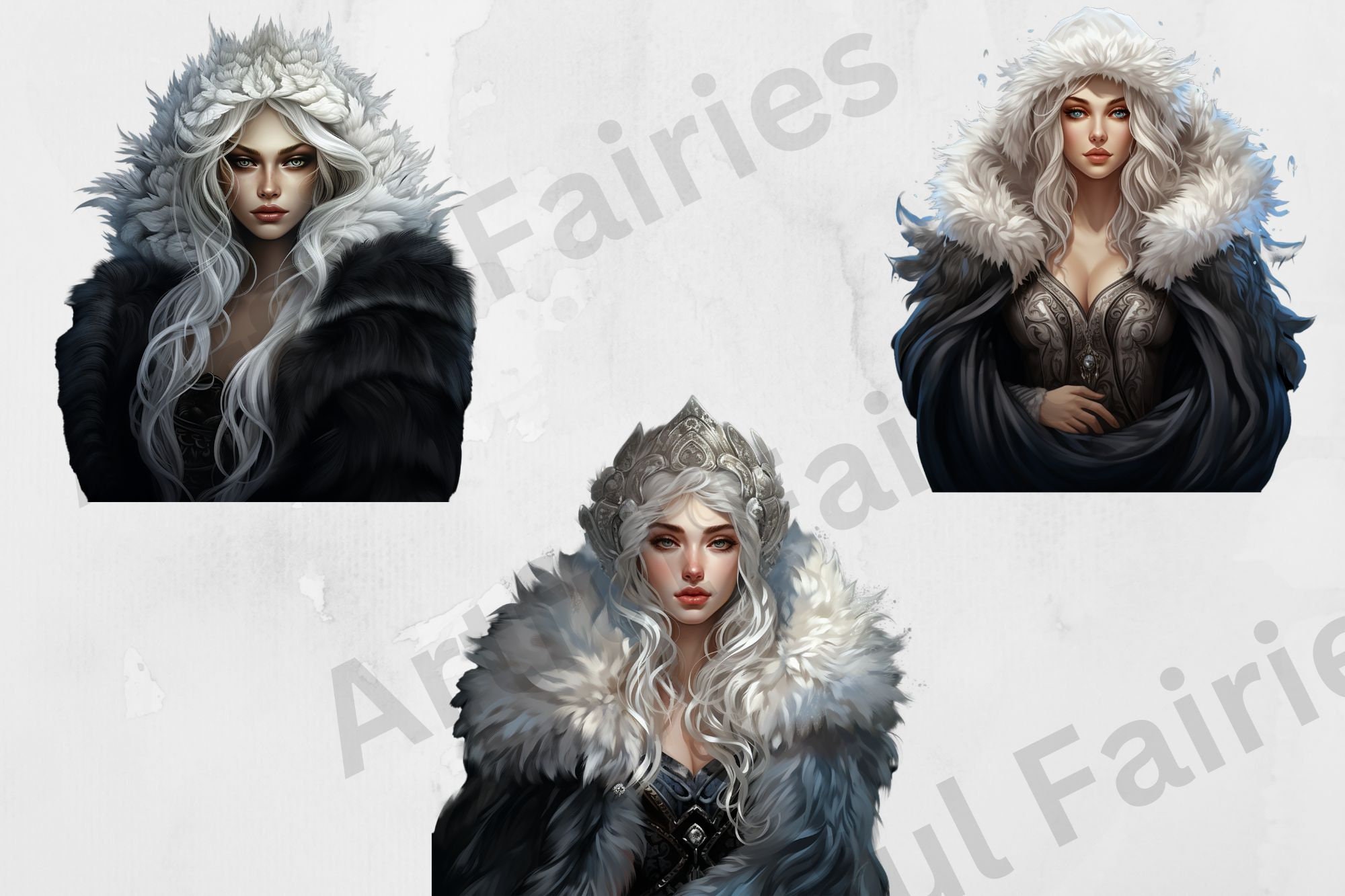 Ice Queen PNG Snow Princess Clipart Winter Clipart Frozen Clipart Ice ...