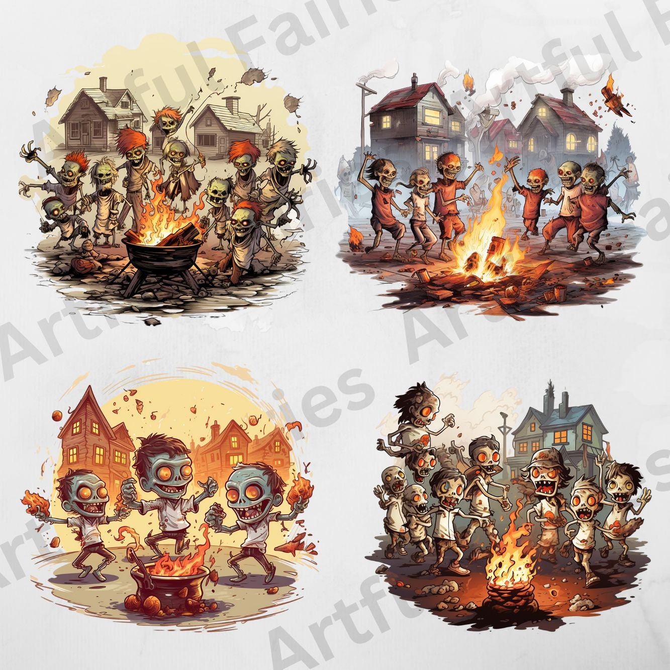 Halloween Zombie Clipart Halloween PNG Halloween Clipart Zombie Sign ...