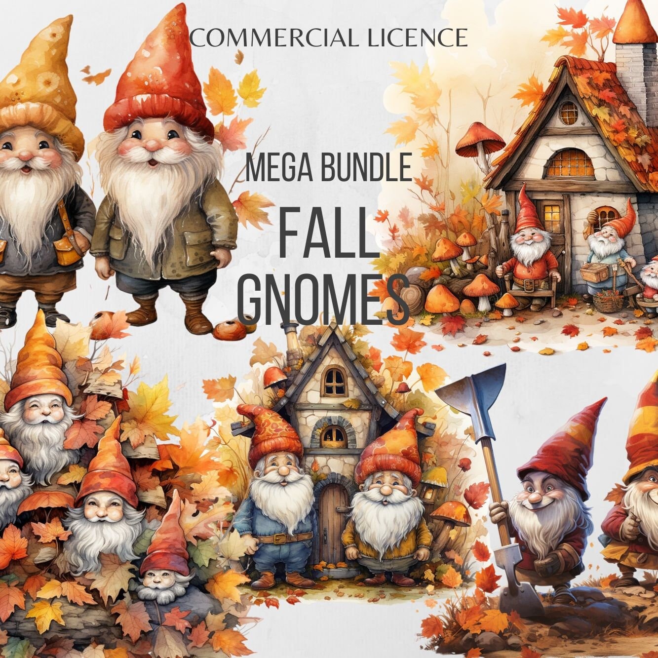 Fall Gnome Clipart Gnomes PNG Fall Garden Gnome PNG Gnome Fall PNG Fall ...