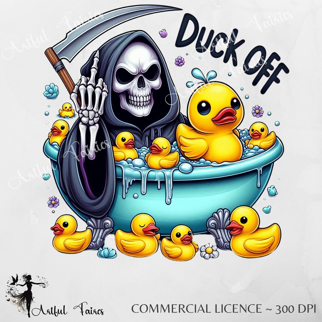 Duck off PNG Funny Skeleton Png Sarcastic Sublimation Design Shirt ...