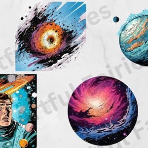 Galaxy Clipart Galaxy PNG Space Clipart Galaxy Background Moon Clipart ...