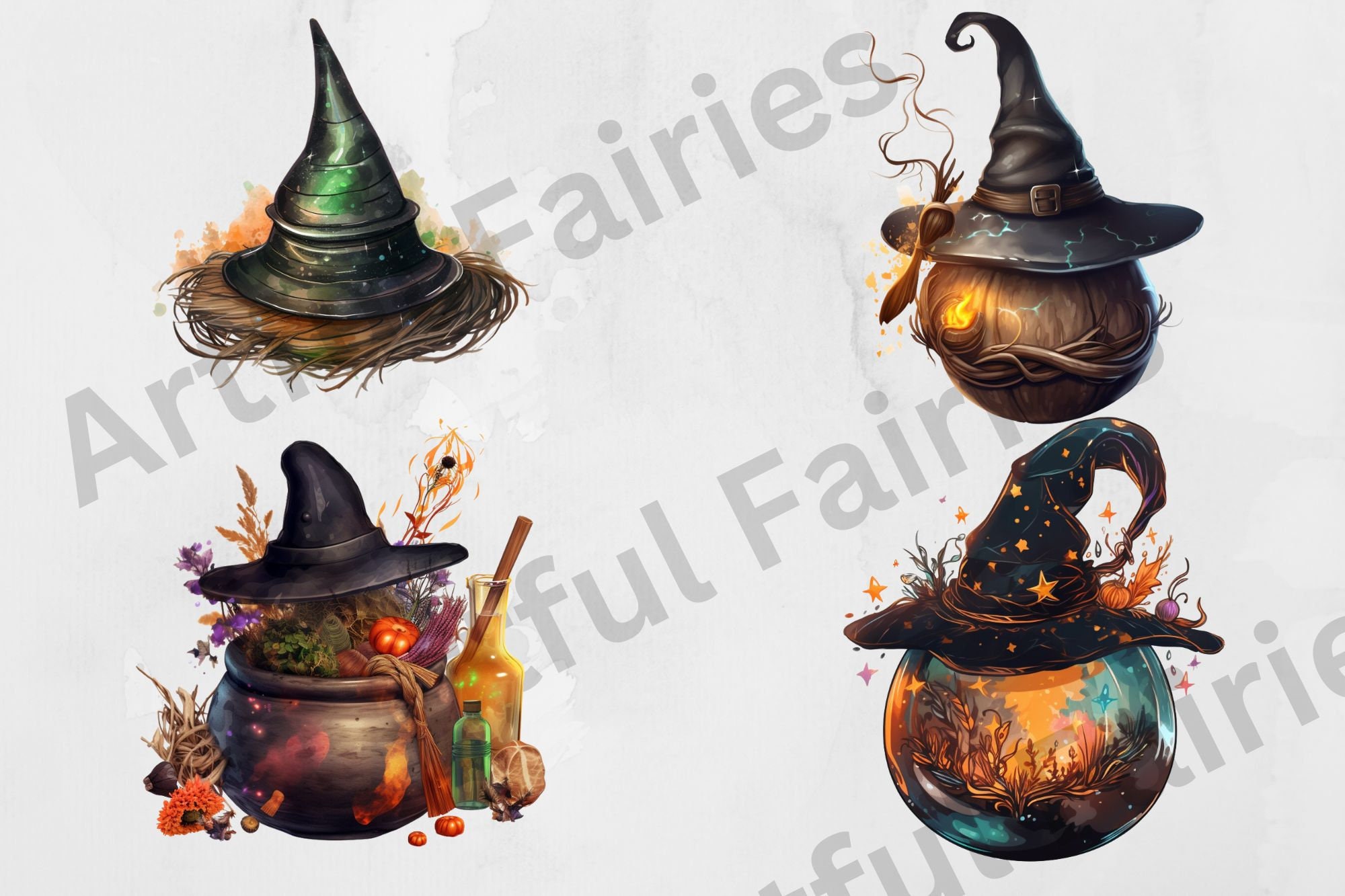 Witch Hat Clipart Witch Hat PNG Witch Clipart Witchcraft Clipart Witchy ...